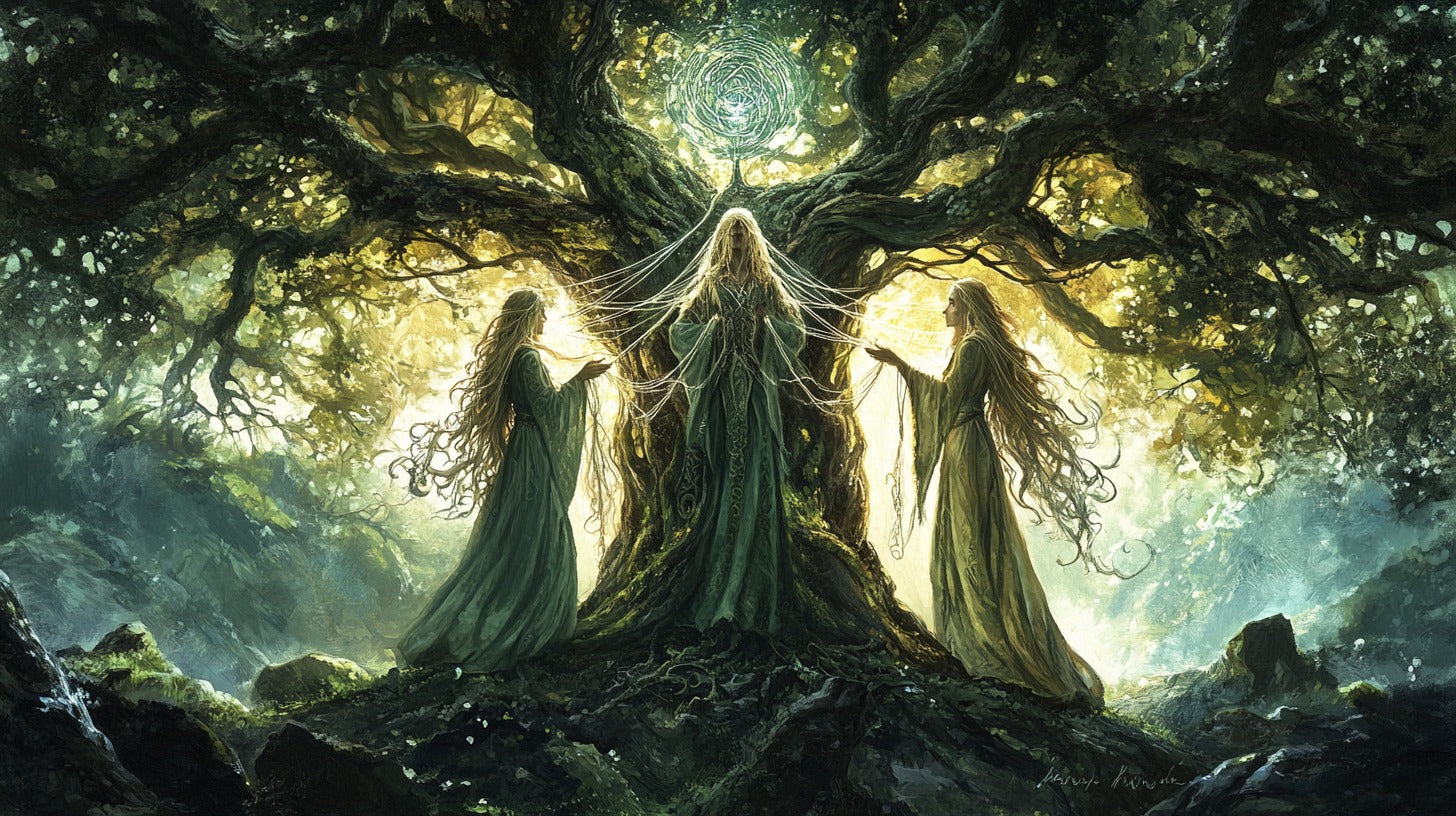 Weavers of Destiny: The Norns in Norse Mythology
