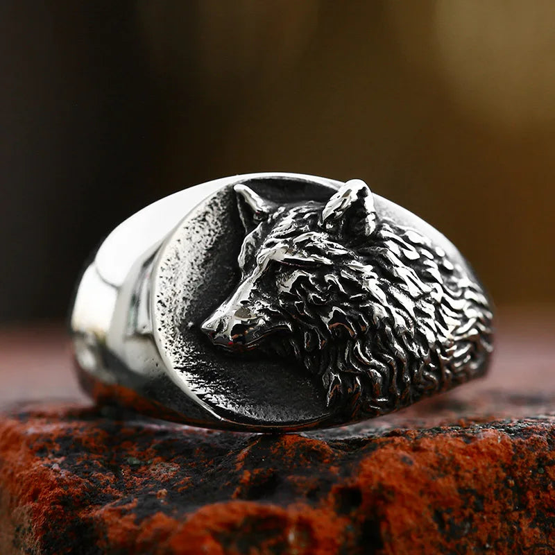 The Bound Wolf - Fenrir Ring | Old Norse, Pagan & Viking Jewelry