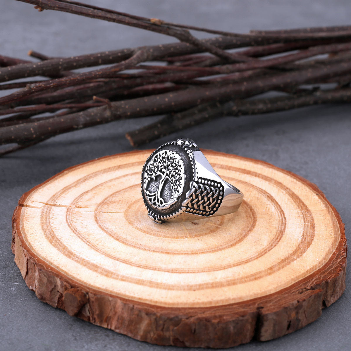 Yggdrasil Web of Wyrd Ring | Viking, Pagan & Scandinavian Jewelry