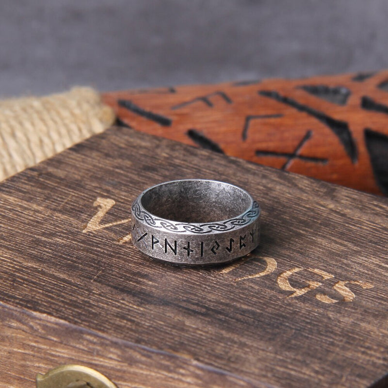 Elder Futhark Viking Rings | Old Norse, Scandinavian & Pagan Jewelry