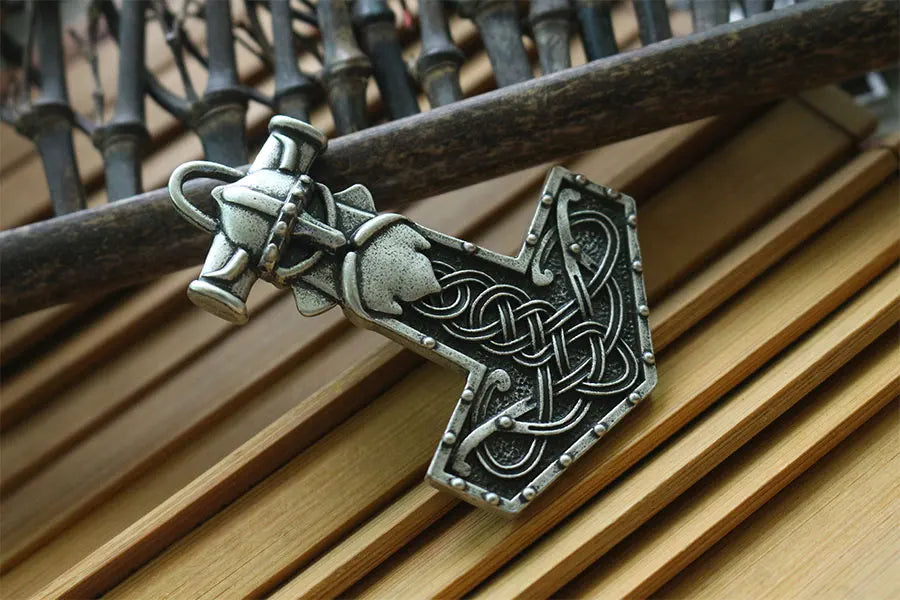 Nordic Slavic Perun Mjölnir Amulet - Norse Viking & Pagan Jewelry ...