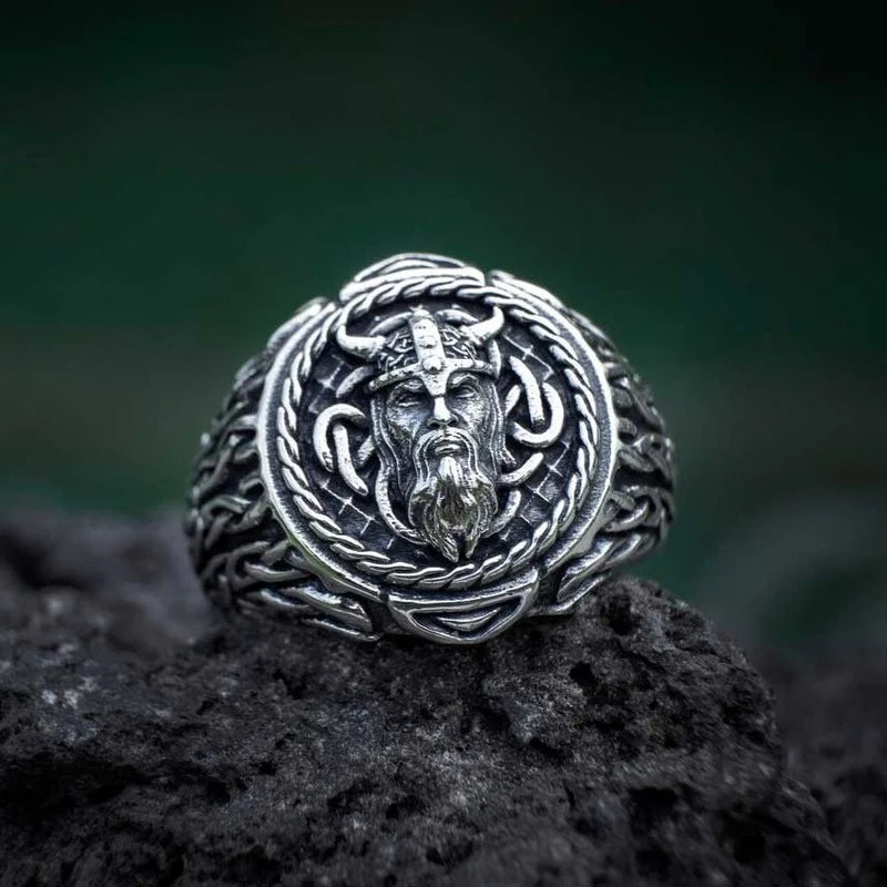 Drengr Urðr Ring – Norse Viking Warrior Ring | Stainless Steel Jewelry